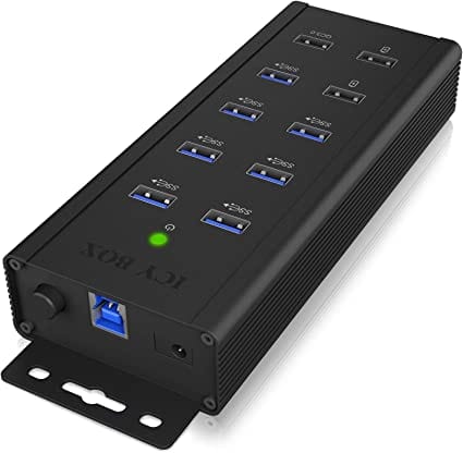 Concentrateur USB Externe 7 Ports avec Charge Rapide QC 3.0 Multitech ...